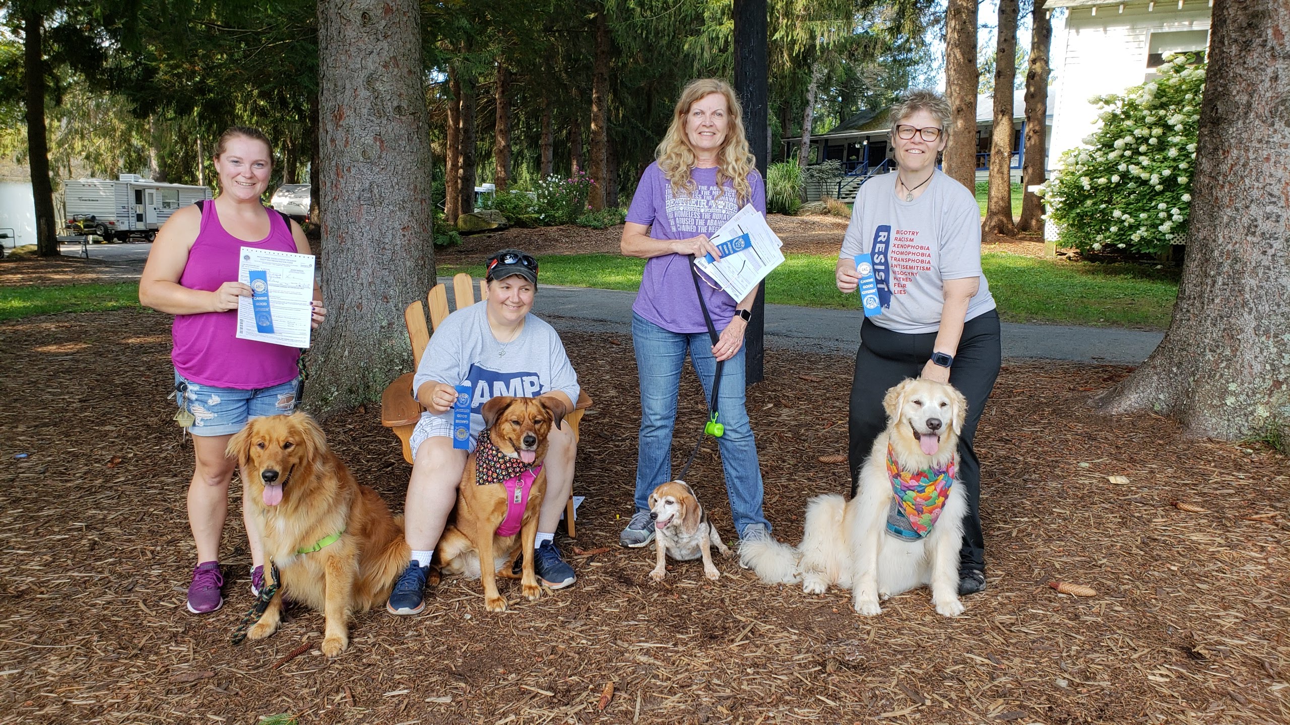 CGC and Trick Dog Testing - Goldstock Camp