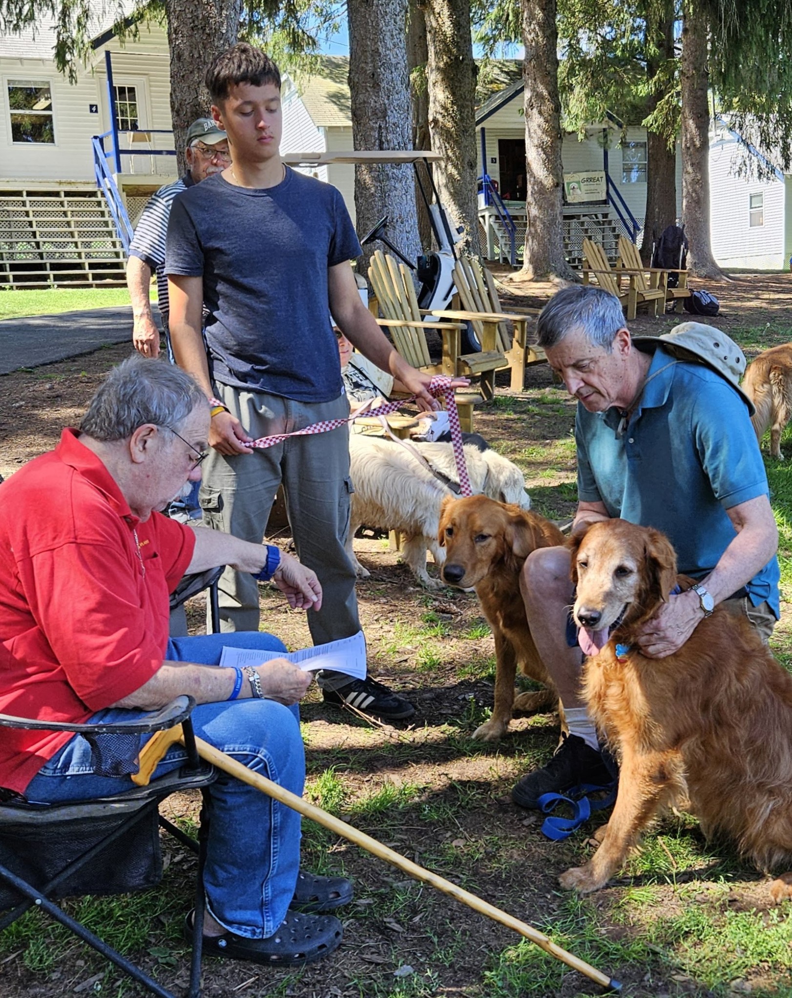 The Blessing of the Dogs - Goldstock Camp